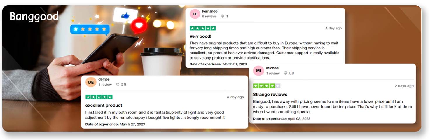 Banggood Review: Experience Product Quality & Shipping | Top15Online.com