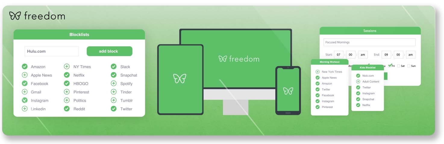 Block Websites and Apps with Freedom | Top15Online.com