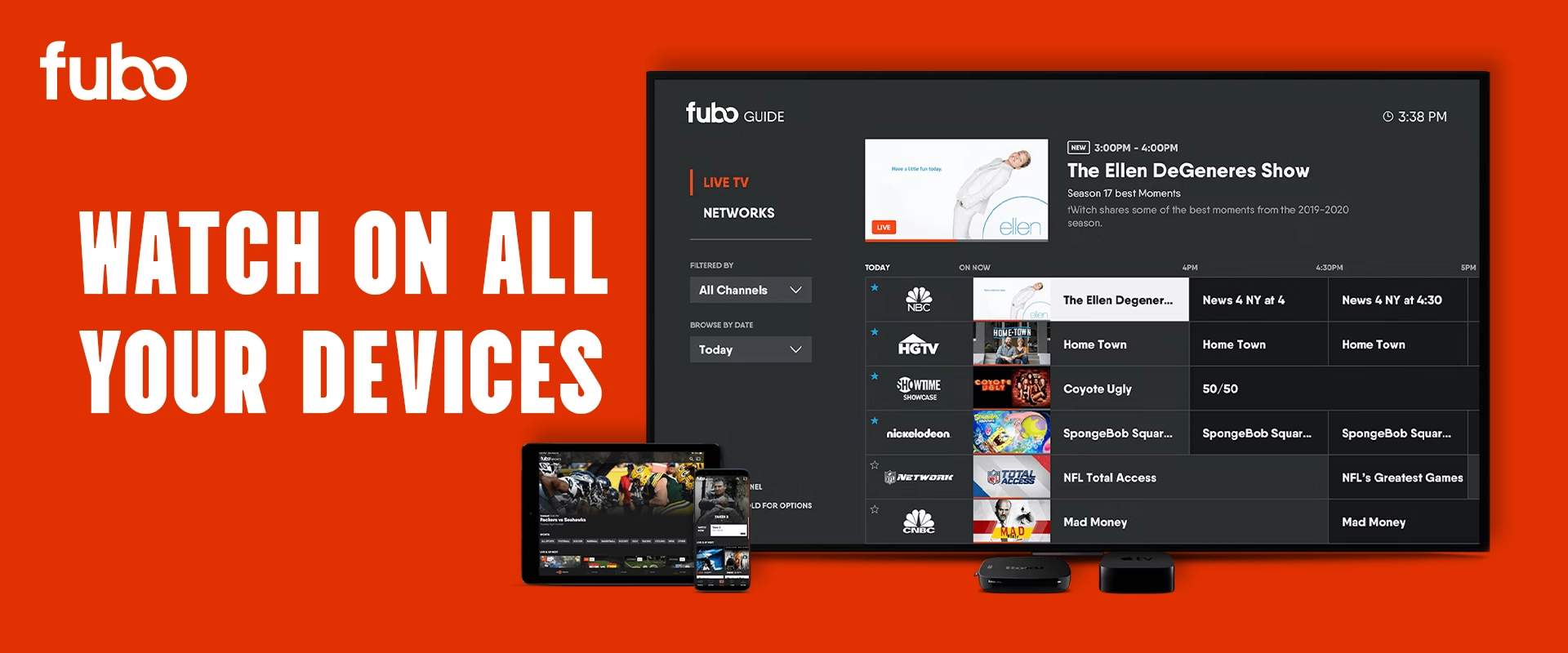 Select and Stream-- Exlore Streaming with Fubo TV Review | Top15Online.com