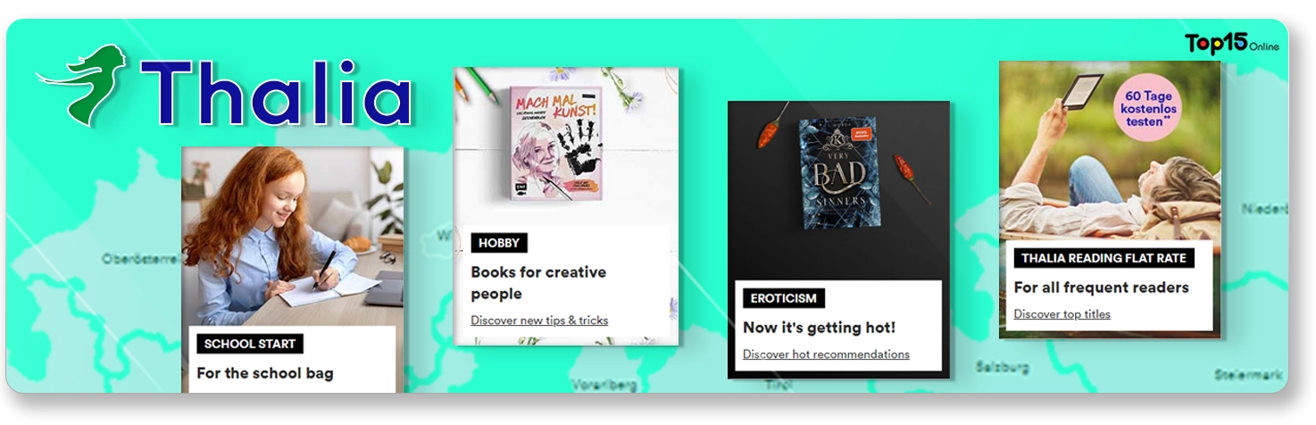 Thalia Review: Buy Your Books Your Way | Top15Online.com