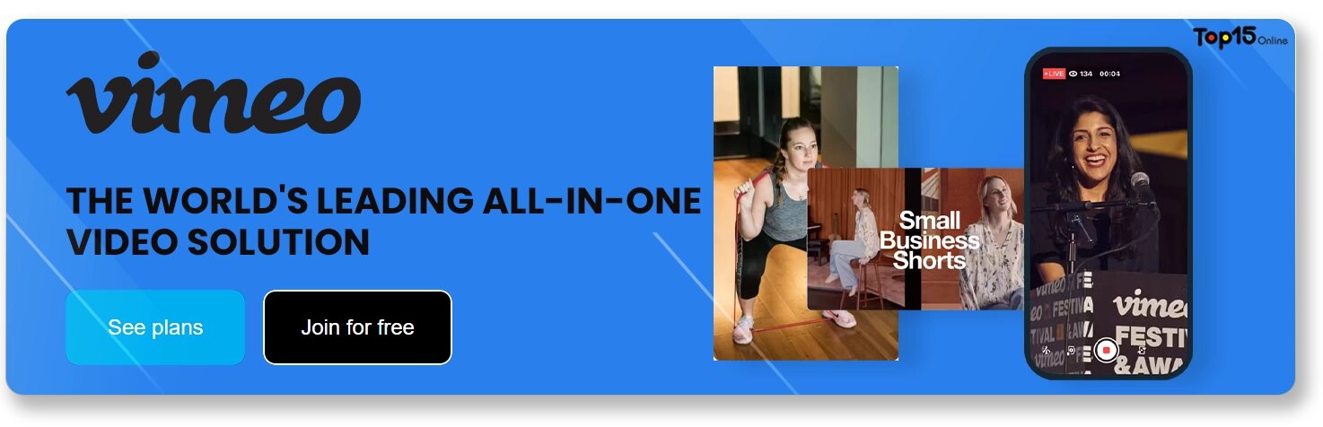 Vimeo Review: Unlock the Power of Digital Media | Top15Online.com