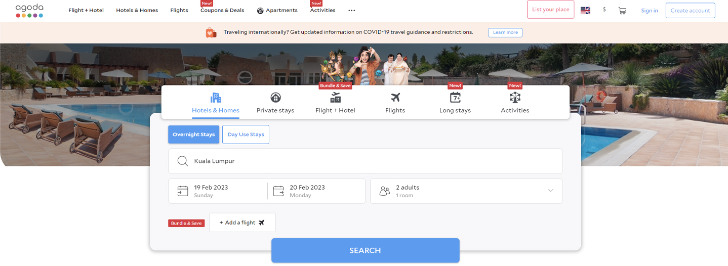 Plan Your Next Vacay With Agoda - Read To Know How | 99travellers.com