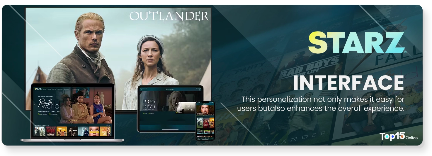 Starz Review | Ready, Action, and Cut! | Top15Online.com