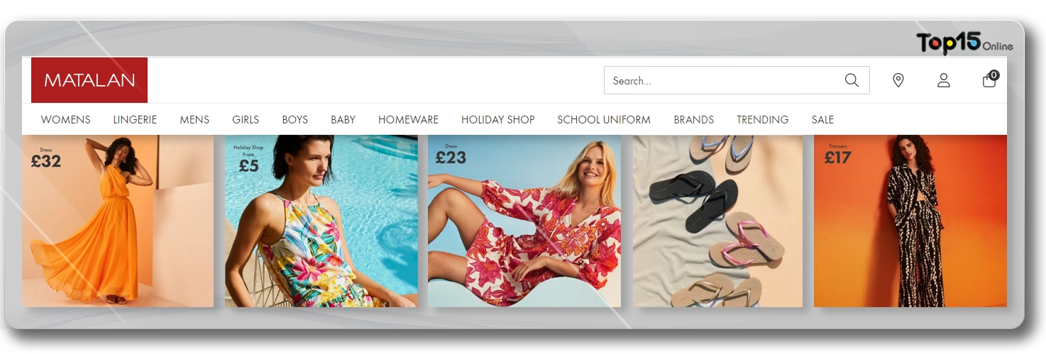 Matalan Review – A New Kind of Vogue | Top15Online.com