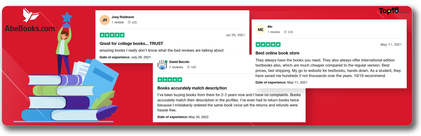 AbeBooks Review: Online Marketplace for Books | Top15Online.com