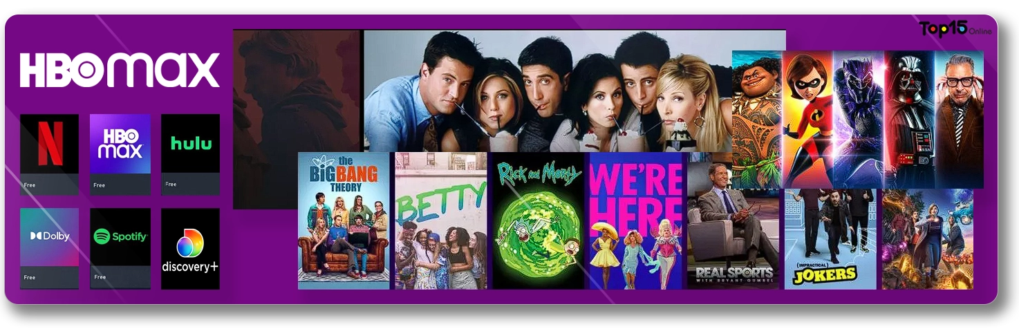 HBO Max Streaming Review – A Titan In OTT | Top15Online.com